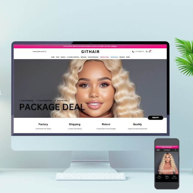 GitHair build website services GitHair build website services